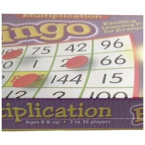 Trend Enterprises Inc | Toys | Trend Multiplication Bingo Game Learning ...